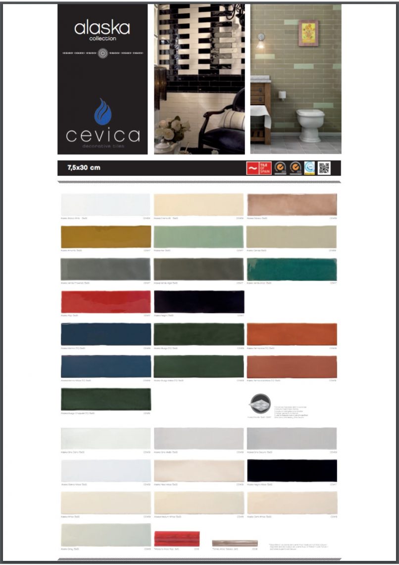 Descargar catálogos de Azulejos | CEVICA.